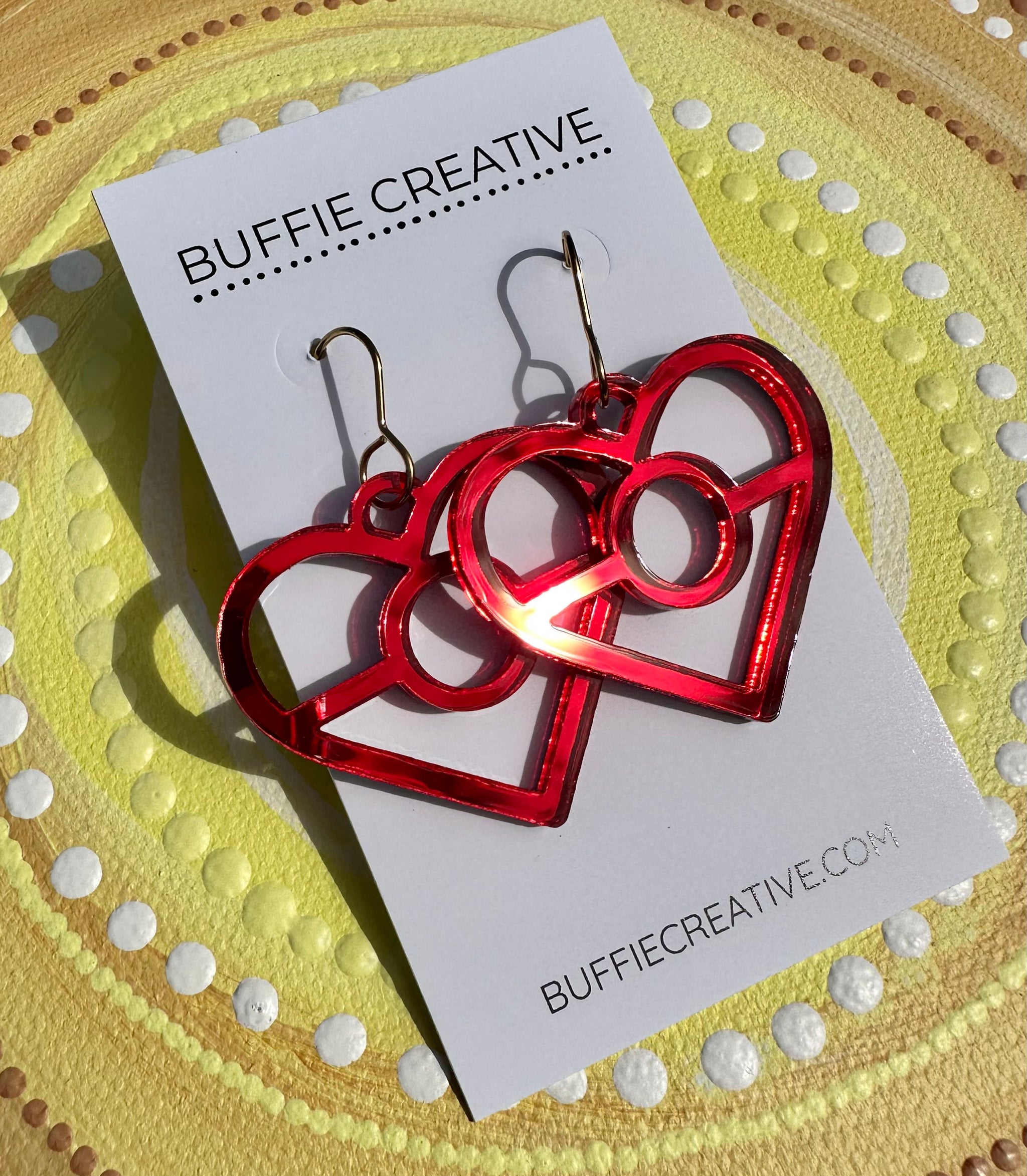 Aboriginal Flag Heart – buffiecreative